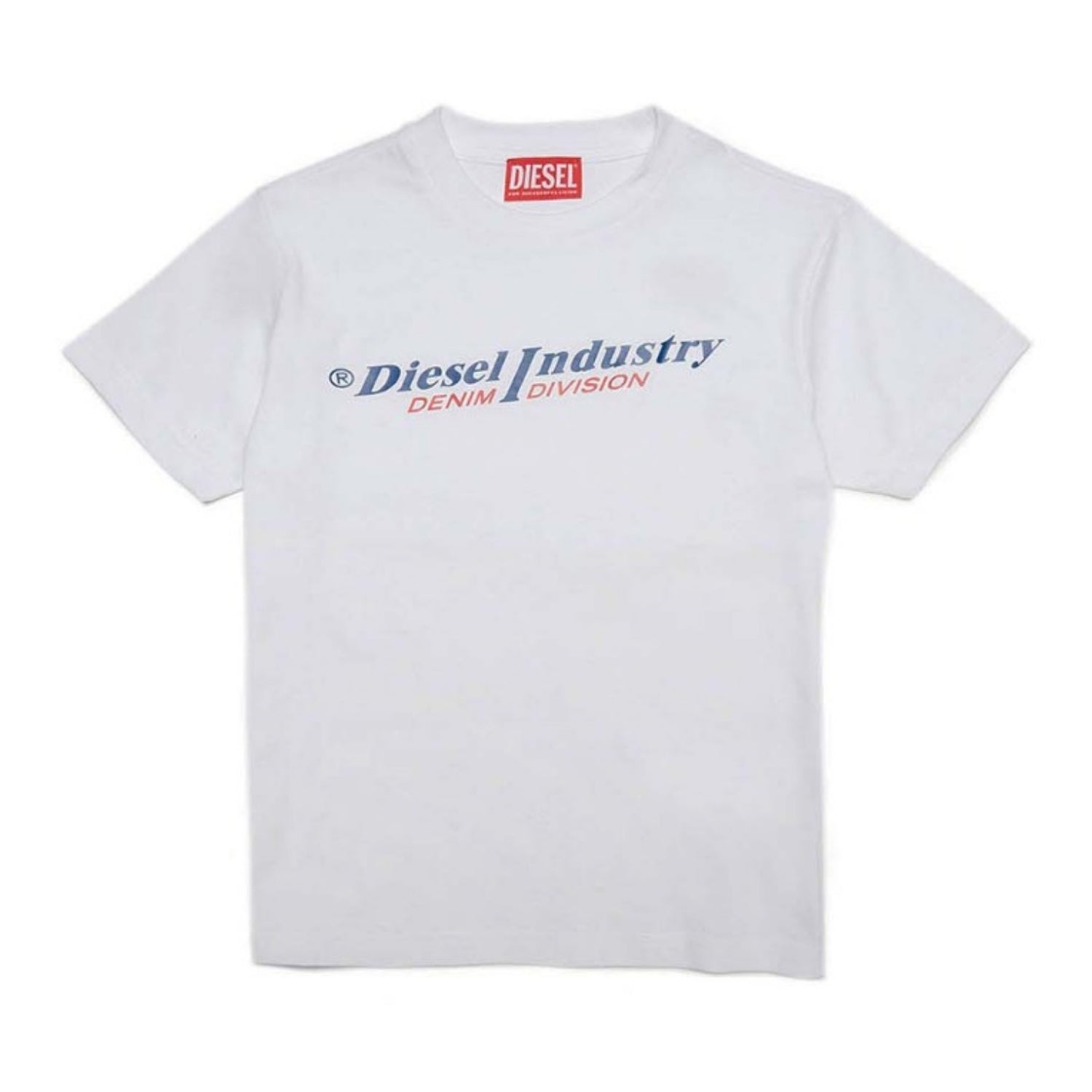 Diesel – Boys White Logo-Print T-Shirt – Little Tags Luxury