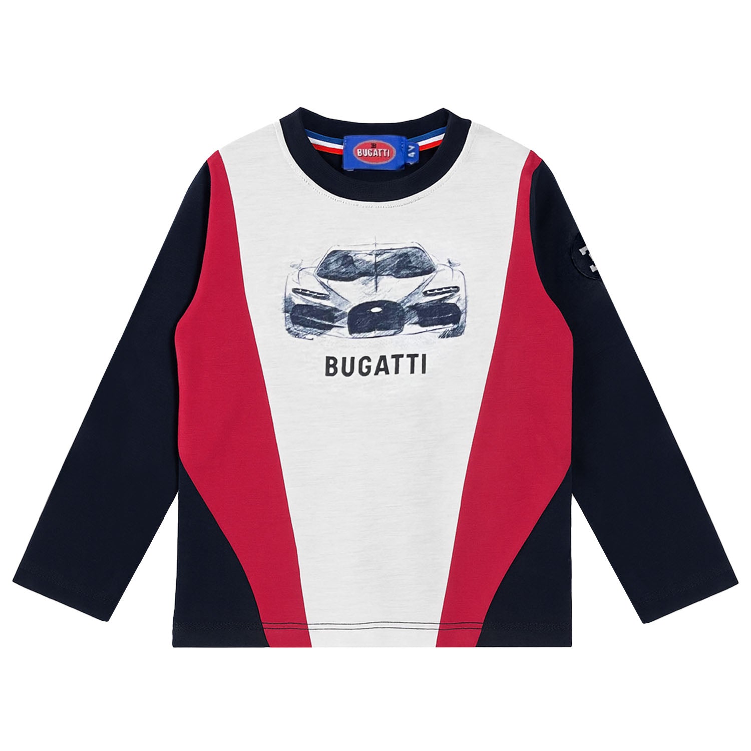 Bugatti – Boys Multi Color Car & Logo-Print T-Shirt – Little Tags Luxury