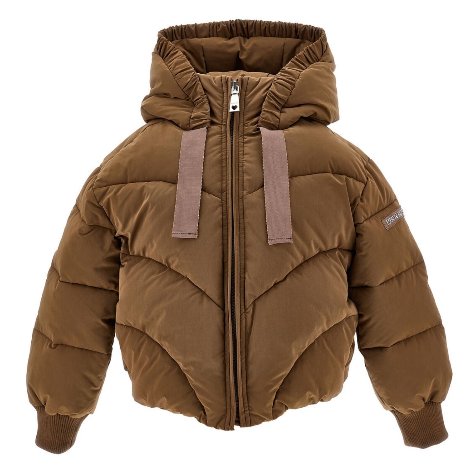 MONNALISA – Unisex Brown Puffer Jackets – Little Tags Luxury